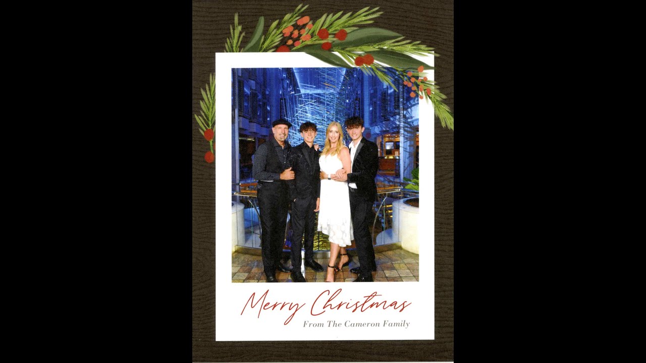 Cameron Family Christmas Card '22 - YouTube
