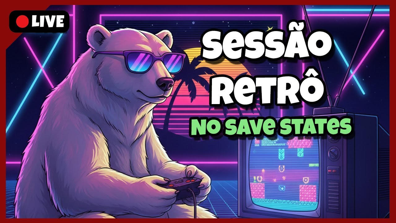 🔴 Sessão Retrô - No save states / Boteco Aberto - YouTube