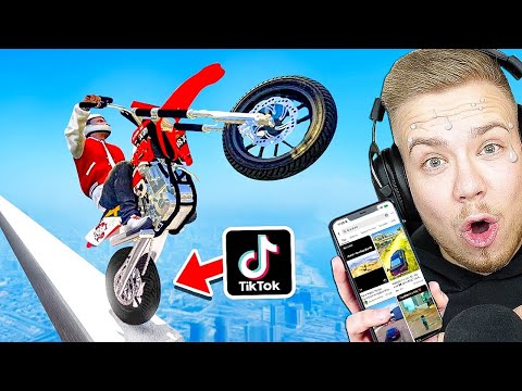 VIRALE GTA 5 STUNTS auf TIK TOK NACHMACHEN 14.0