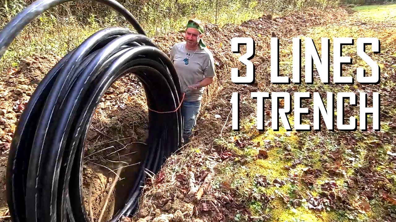 Water / Effluents / Fiber - Single trench // E133 - YouTube