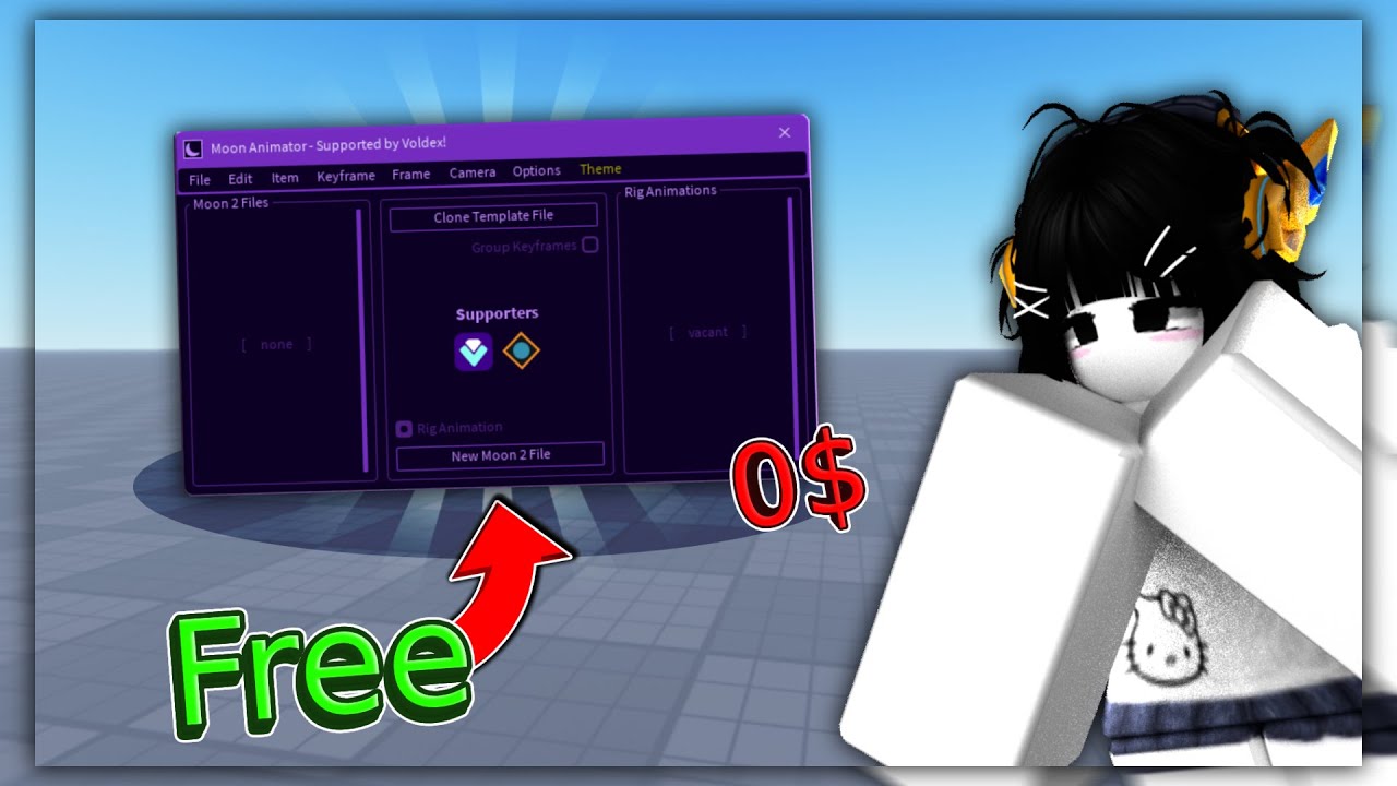 A New Version Of Moon Animator 2 Free | Roblox Studio - YouTube