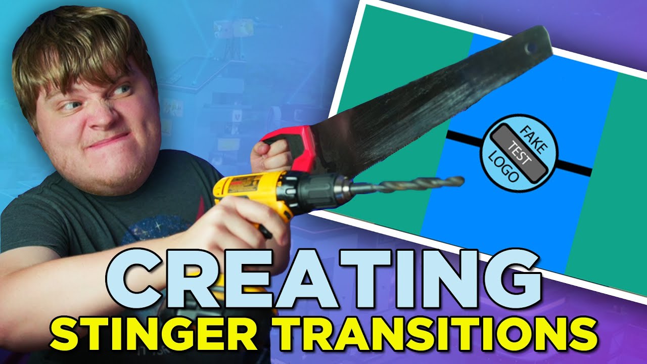 HOW TO Create Custom Stinger Transitions!! - YouTube