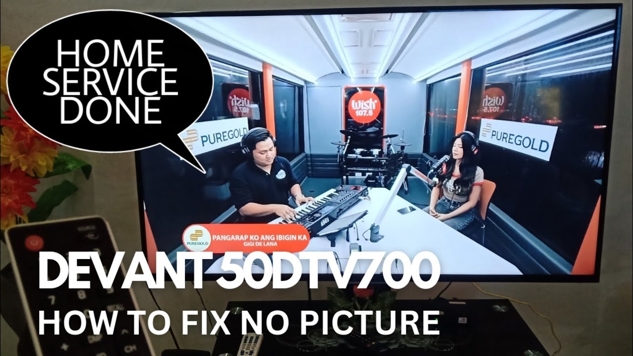 Devant 50DTV700 No Picture Problem | How To Fix - YouTube