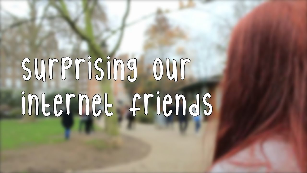 SURPRISING OUR INTERNET FRIENDS - YouTube