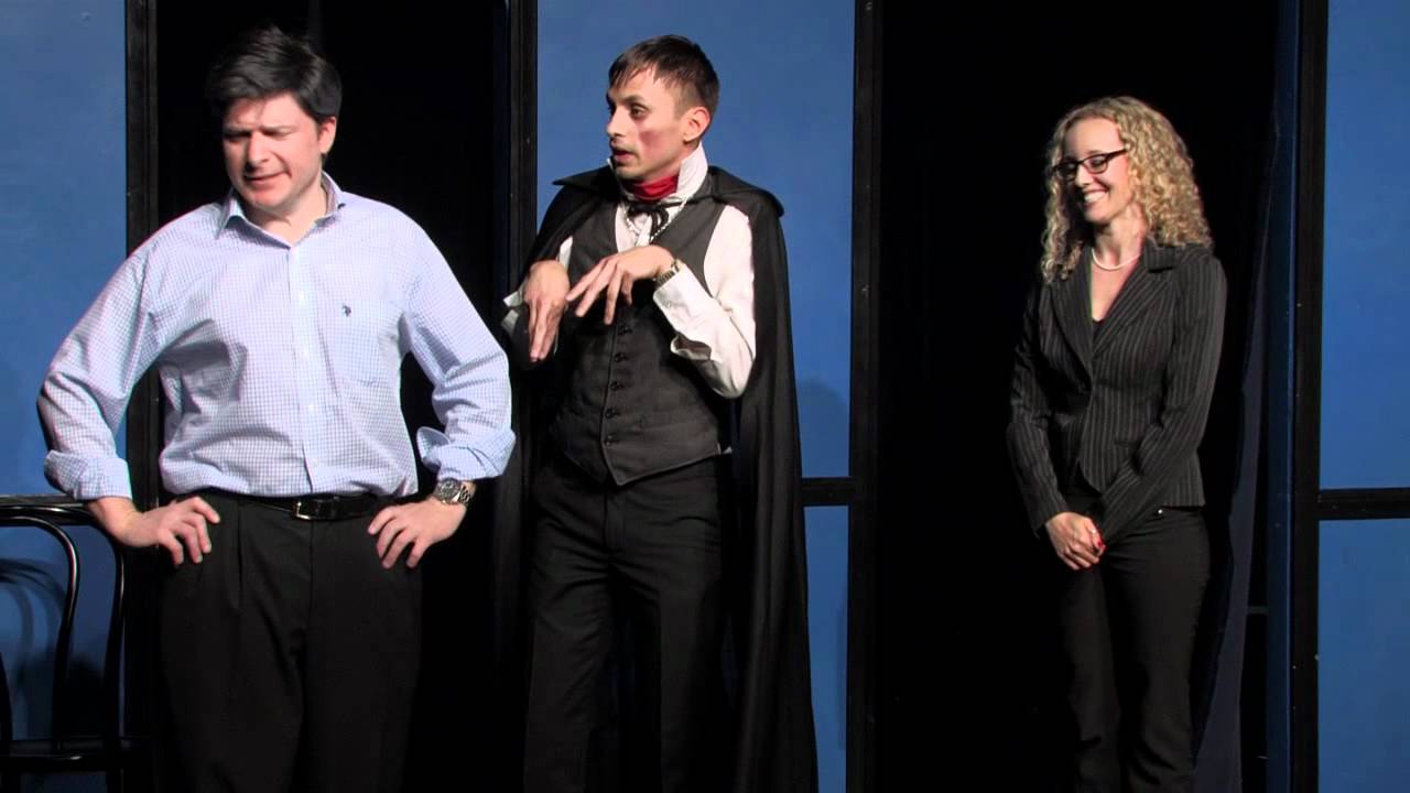 Mitt Romney's New and Improved Image - As a Vampire (sketch) - YouTube
