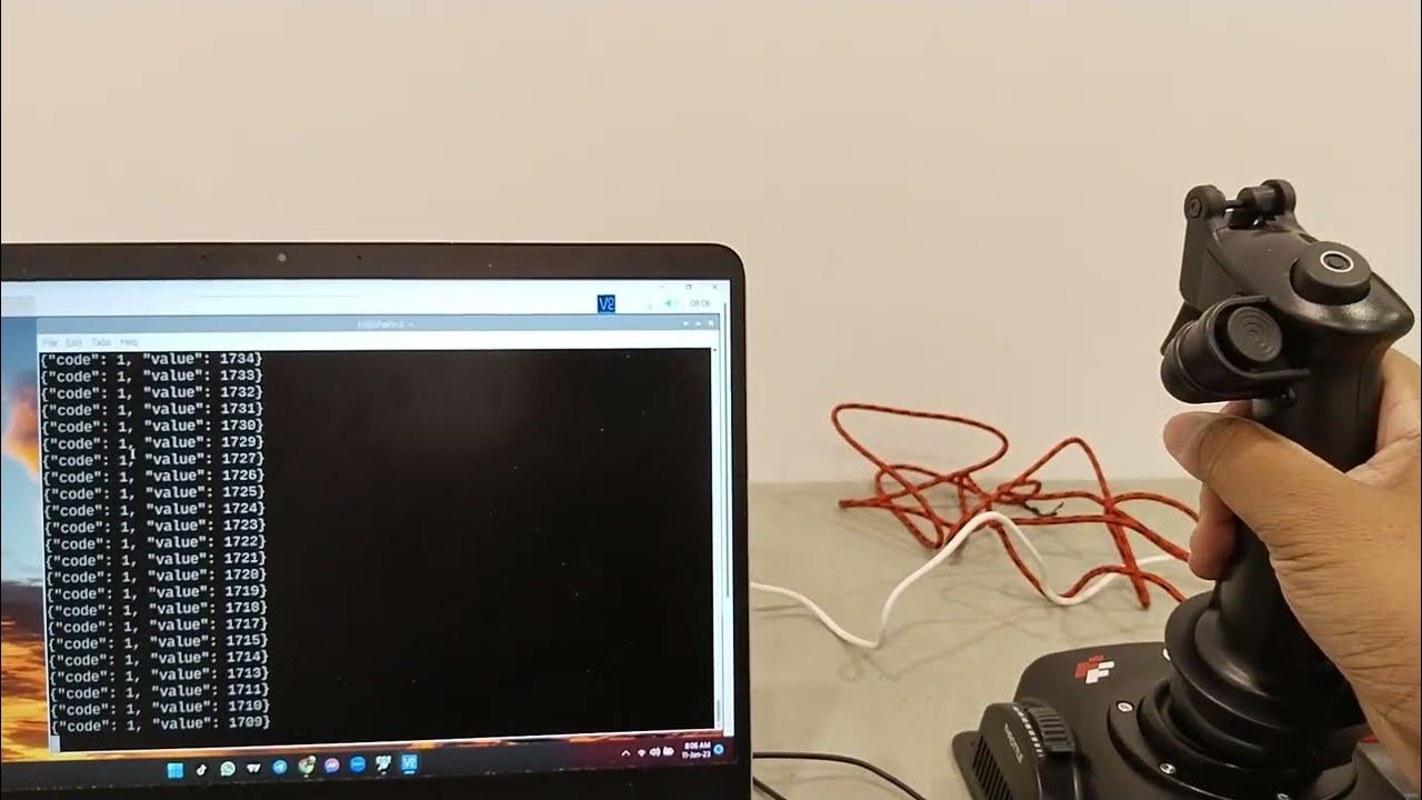 Raspberry Pi USB HID Joystick - YouTube