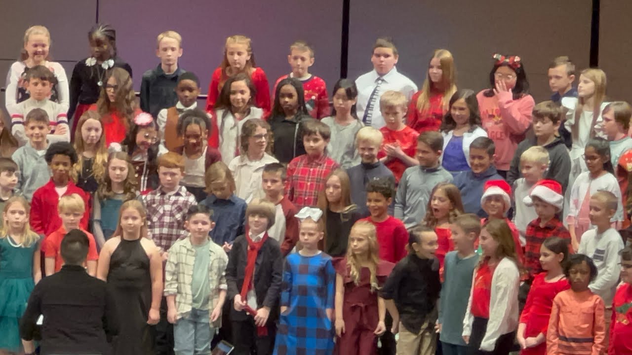 Fourth Grade Winter Sing - YouTube
