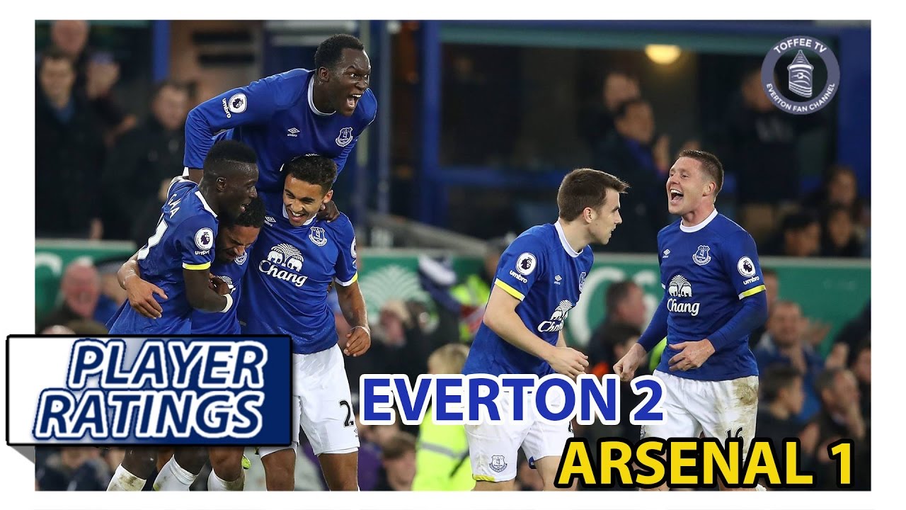 Everton 2-1 Arsenal | EFC Player Ratings - YouTube