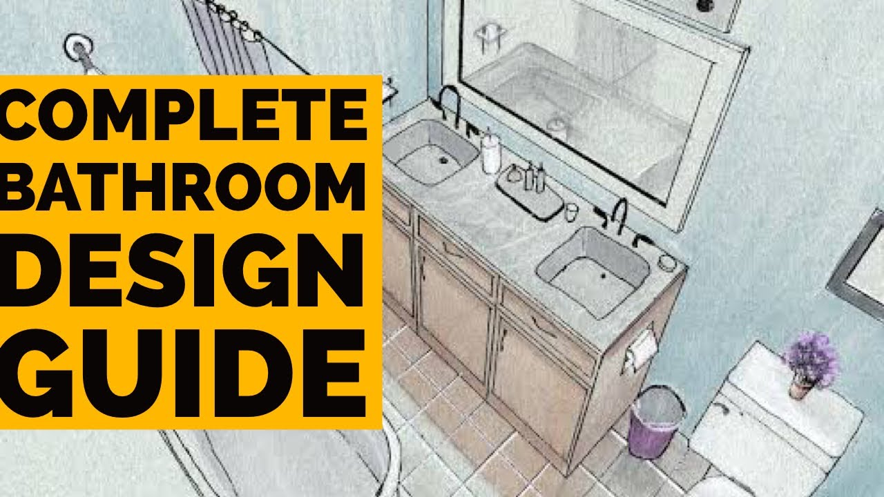 Bathroom Designing Complete Guide | BathRoom Layouts | Design Tips And ...