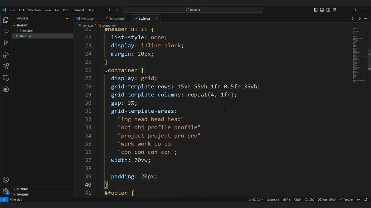 Bharat Intern Intership Task 1 - YouTube