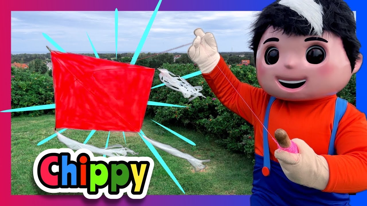 Chippy Makes A Kite! | Will It Fly? | Entertainment For Kids - YouTube