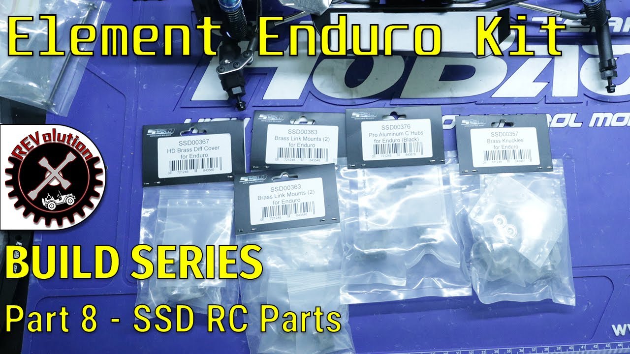 Element Enduro Builders Kit Build Series - Part 8 - SSD RC Parts - YouTube