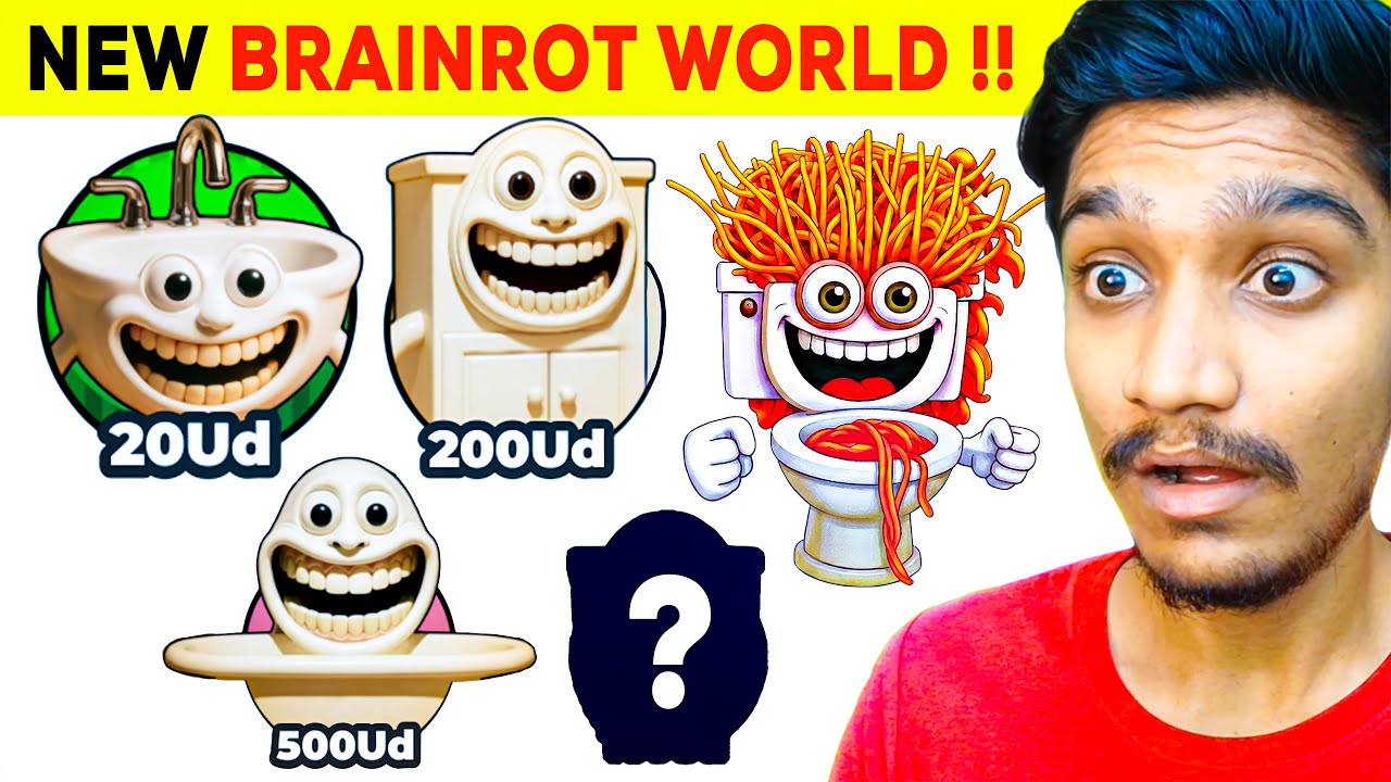 Unlocking EVERY MAX LEVEL Flushroom SECRET in Brainrot Evolution Roblox ...