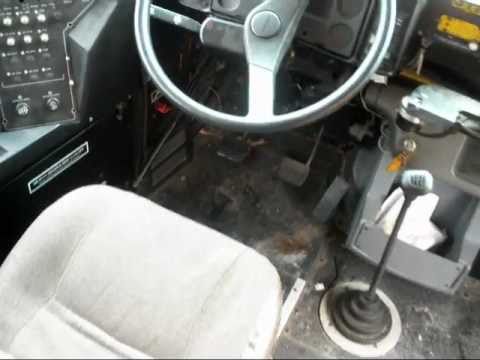 Freightliner Blue Bird 5 Speed- Interior View - YouTube