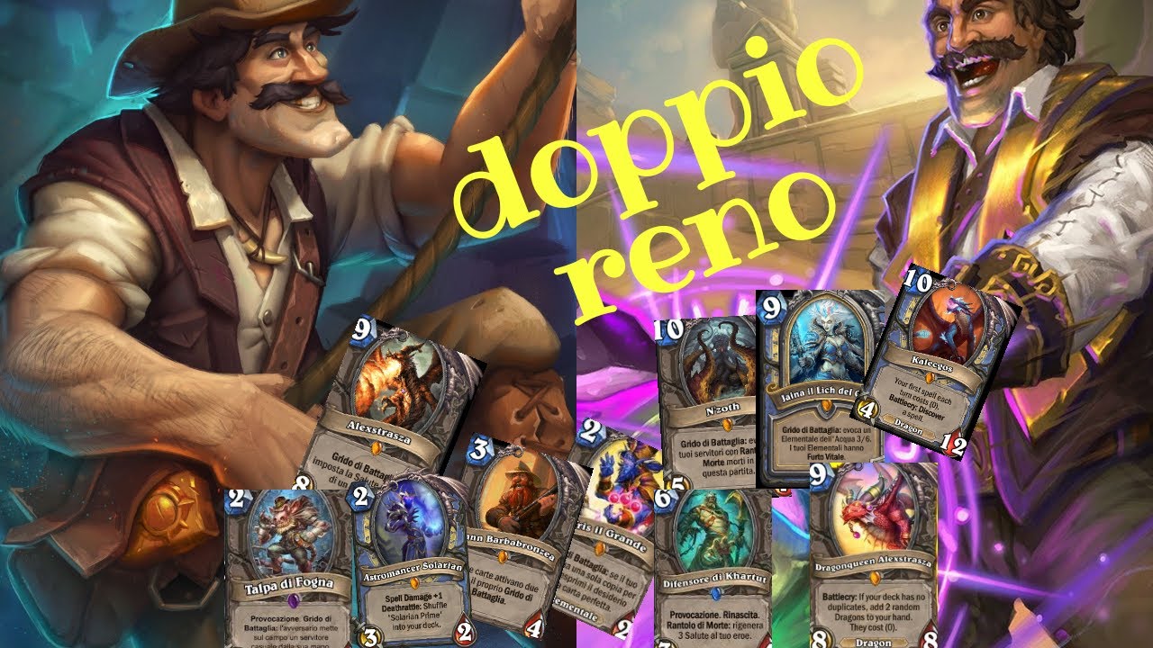 UN DECK TROPPO FORTE! RENO WILD MAGE 100% HEARTSTONE WILD - YouTube