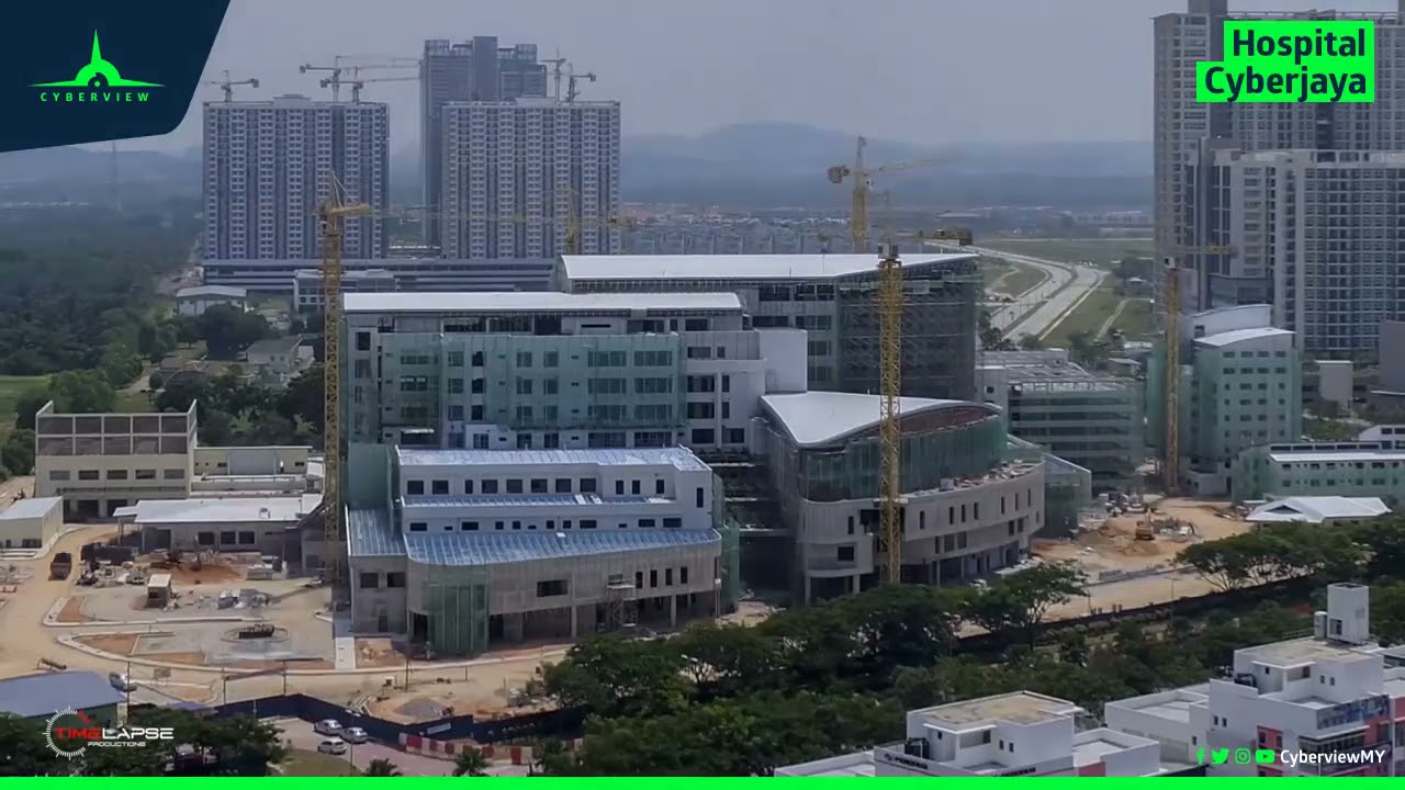 Hospital Cyberjaya Project - Construction Time lapse - YouTube