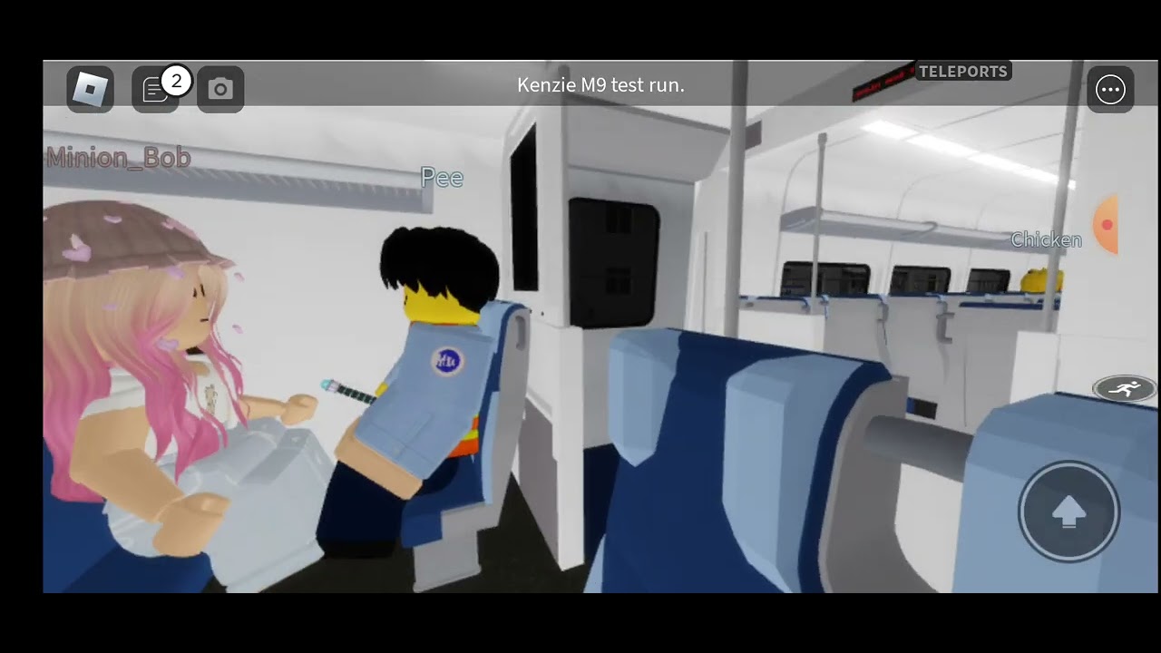 Kenzie M9 Test run in LIRR: South Shore (Roblox) - YouTube