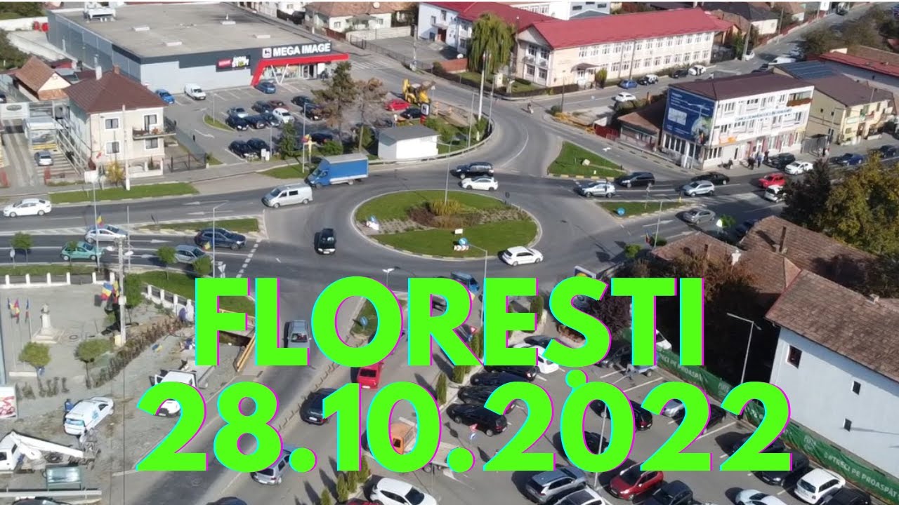 Floresti (Cluj), Str. Florilor Smart Street - YouTube