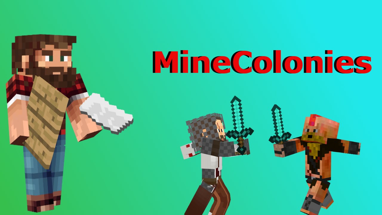 Minecolonies Mod Spotlight - YouTube