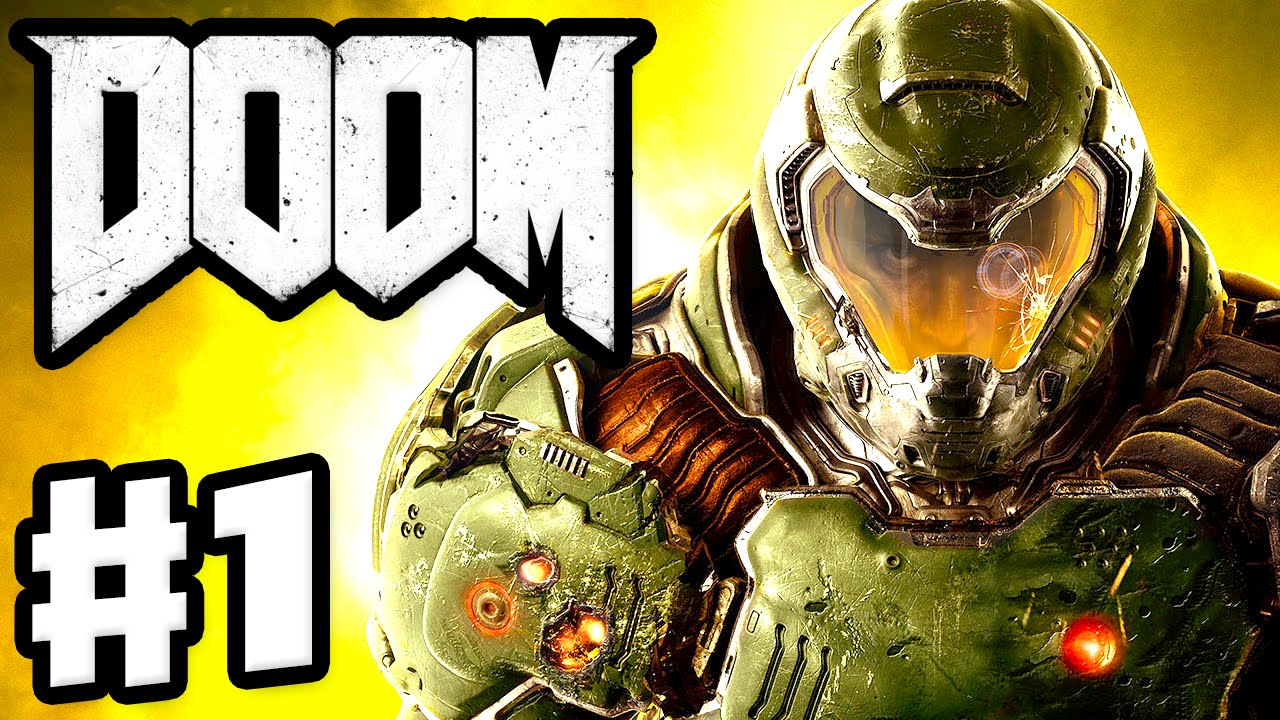 DOOM - Gameplay & Campaign Walkthrough Part 1 - Prologue, The UAC ...