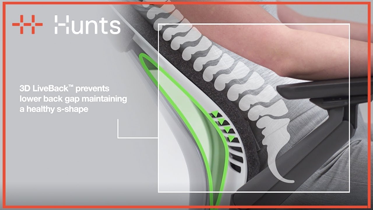 Steelcase Gesture - 3D LiveBack Support - YouTube