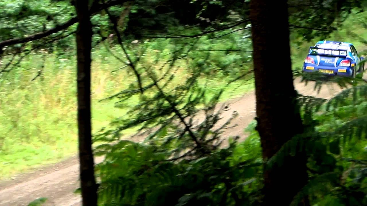 David Weston ~ Woodpecker Rally 30/8/2014 ~ Subaru Impreza WRC - YouTube