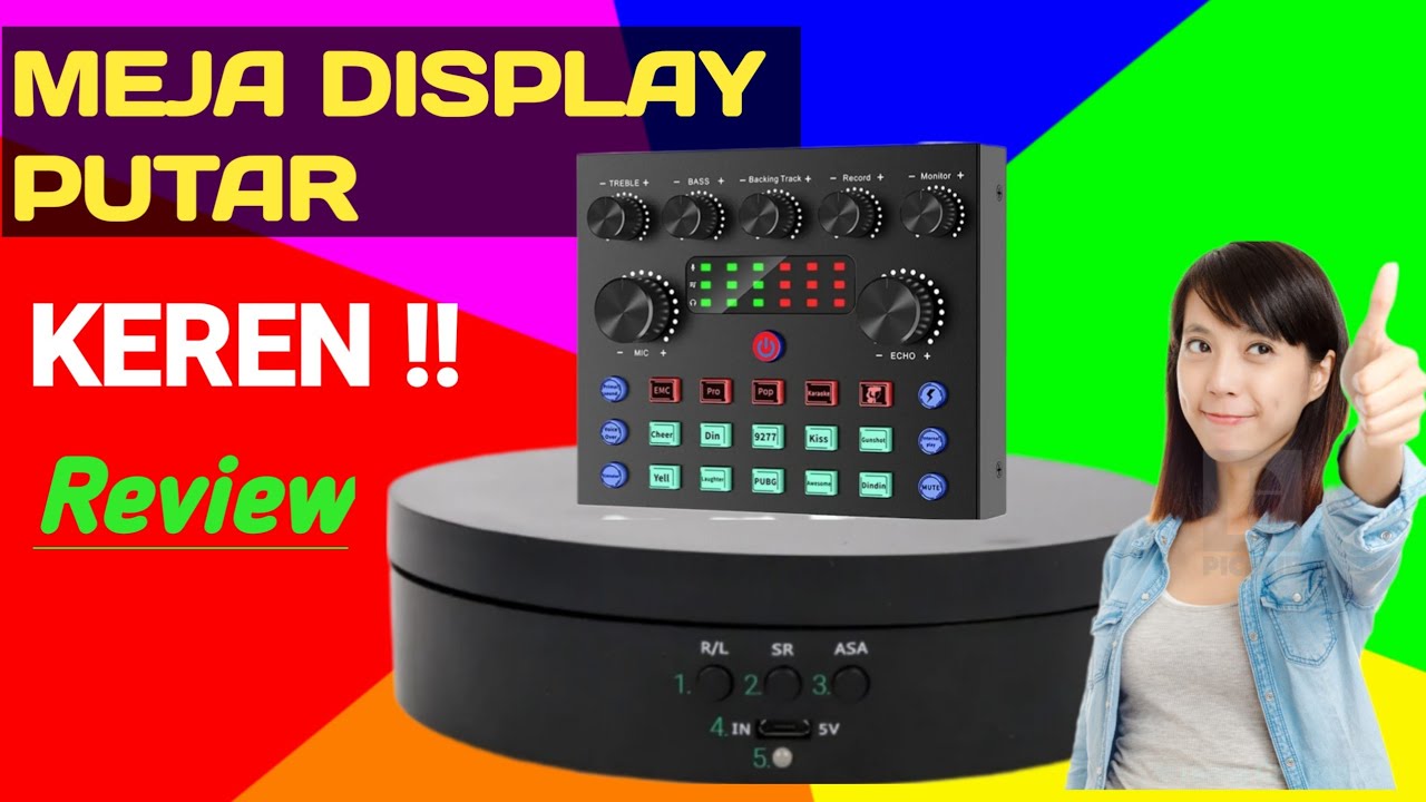 REVIEW MEJA DISPLAY PUTAR ][ KEREN !!! - YouTube