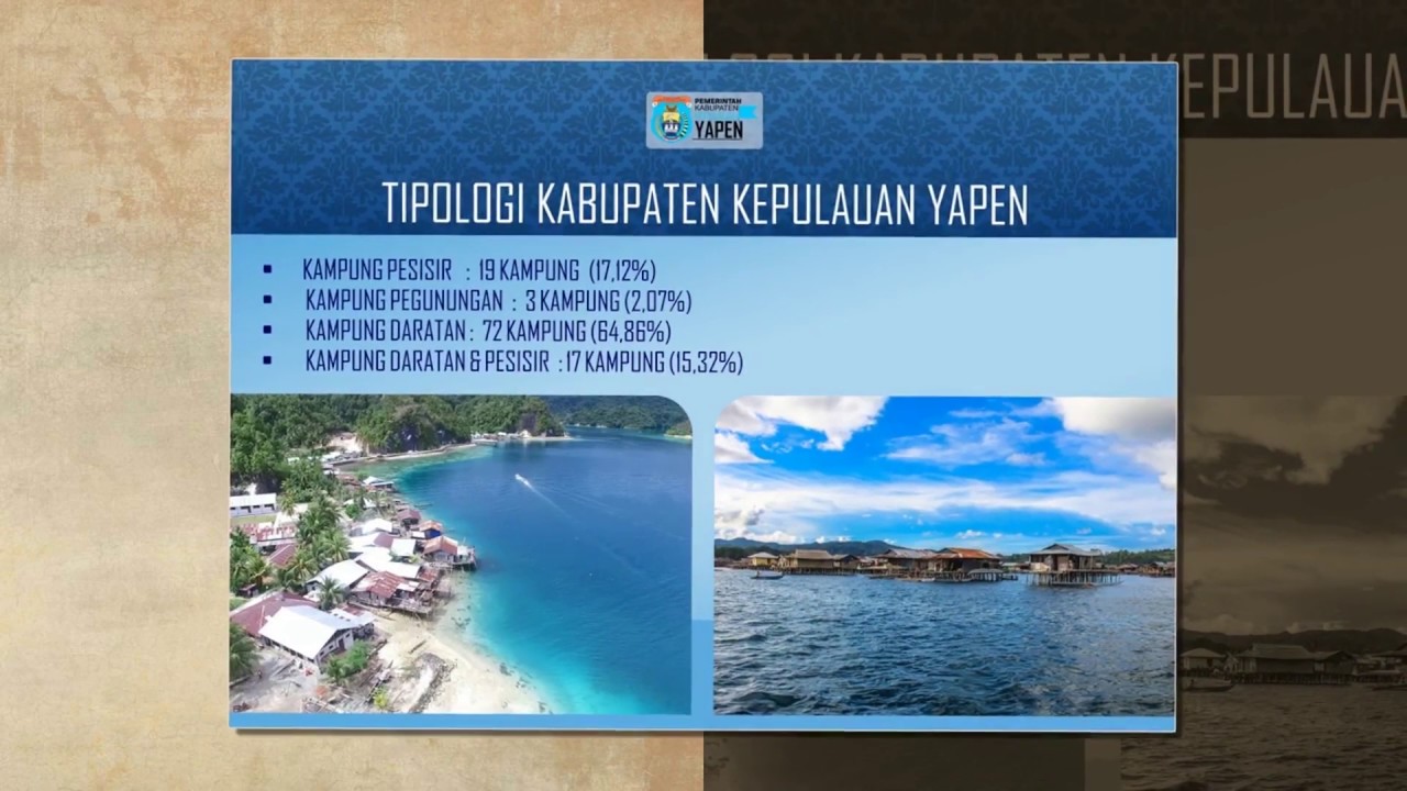 PROFILE KABUPATEN KEPULAUAN YAPEN - YouTube