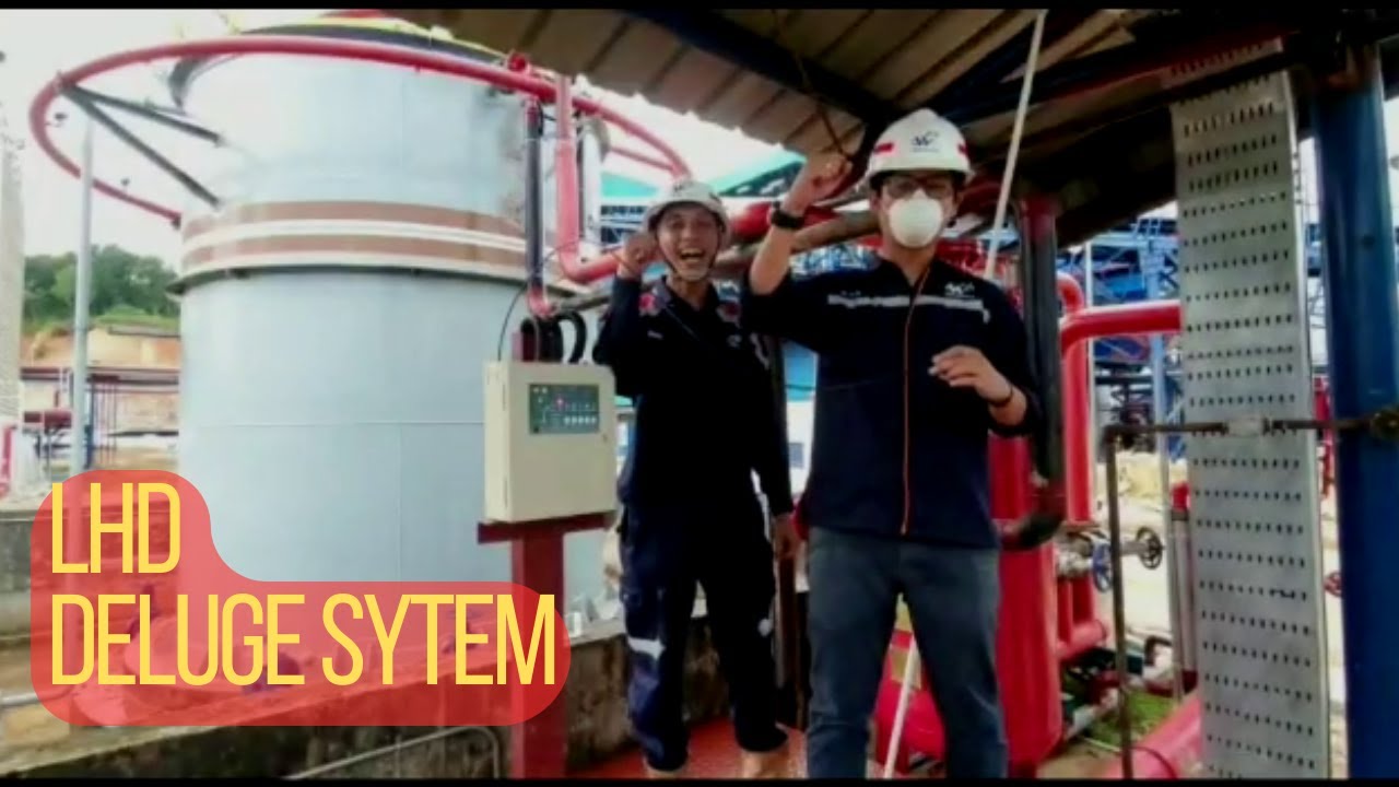Tes LHD Fire Alarm Deluge Sistem Fuel Tank - YouTube
