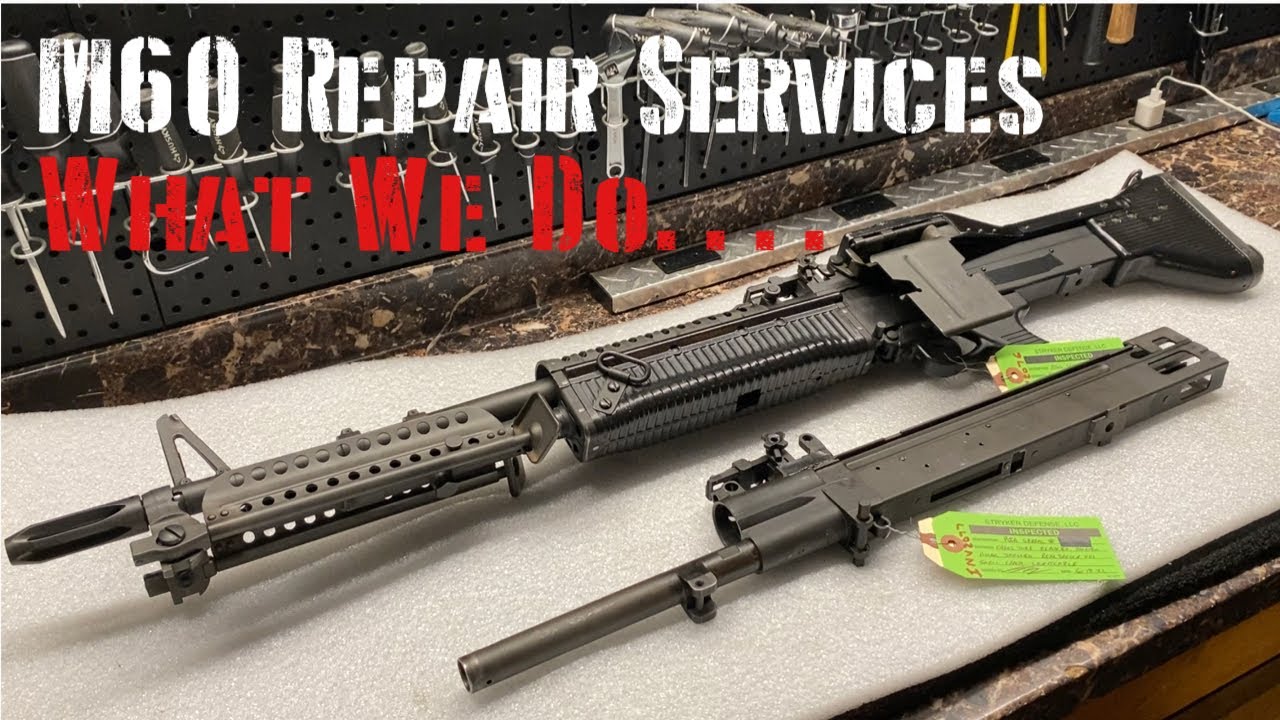 M60 Repair and Inspection Services - BeltFeds.Com, LLC - YouTube