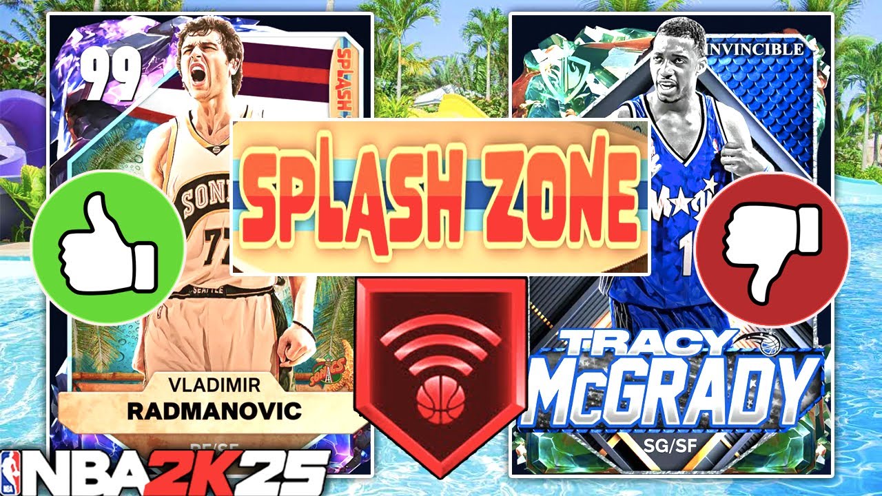 NEW SPLASH ZONE CARDS IN NBA 2K25 MyTEAM! WHICH PLAYERS ARE WORTH ...