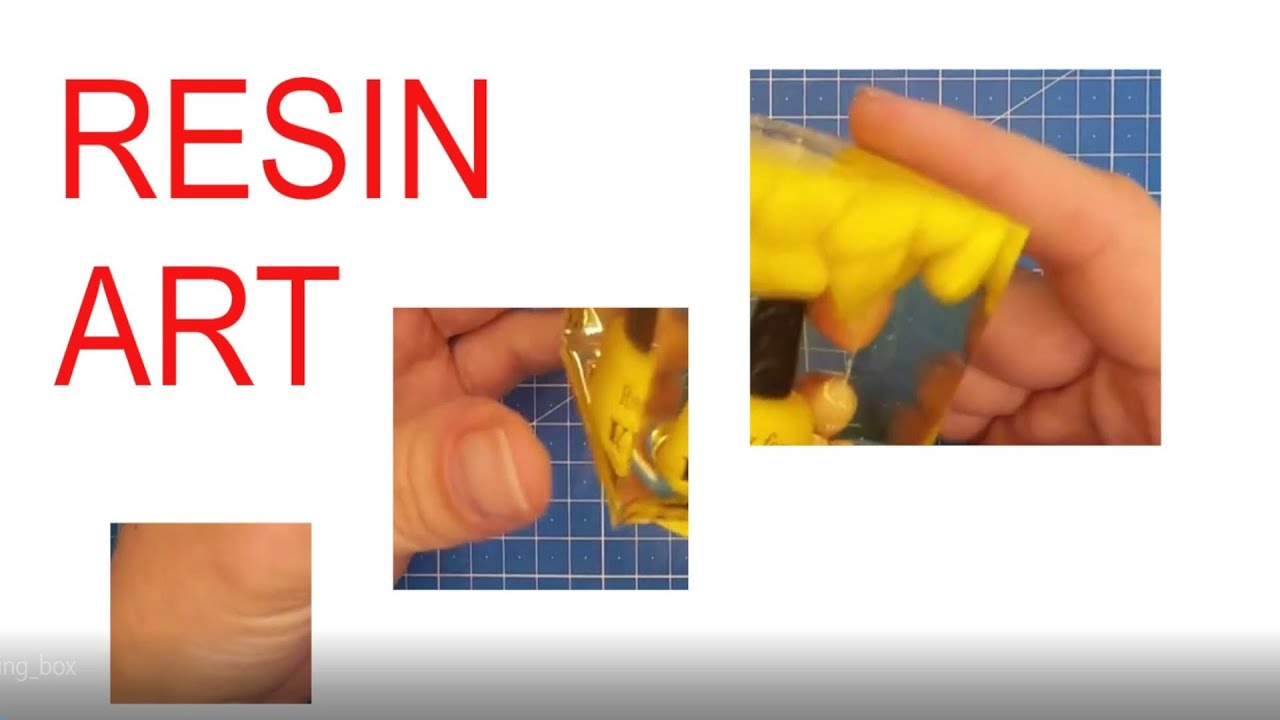 RESIN ART Resin art step by step - YouTube