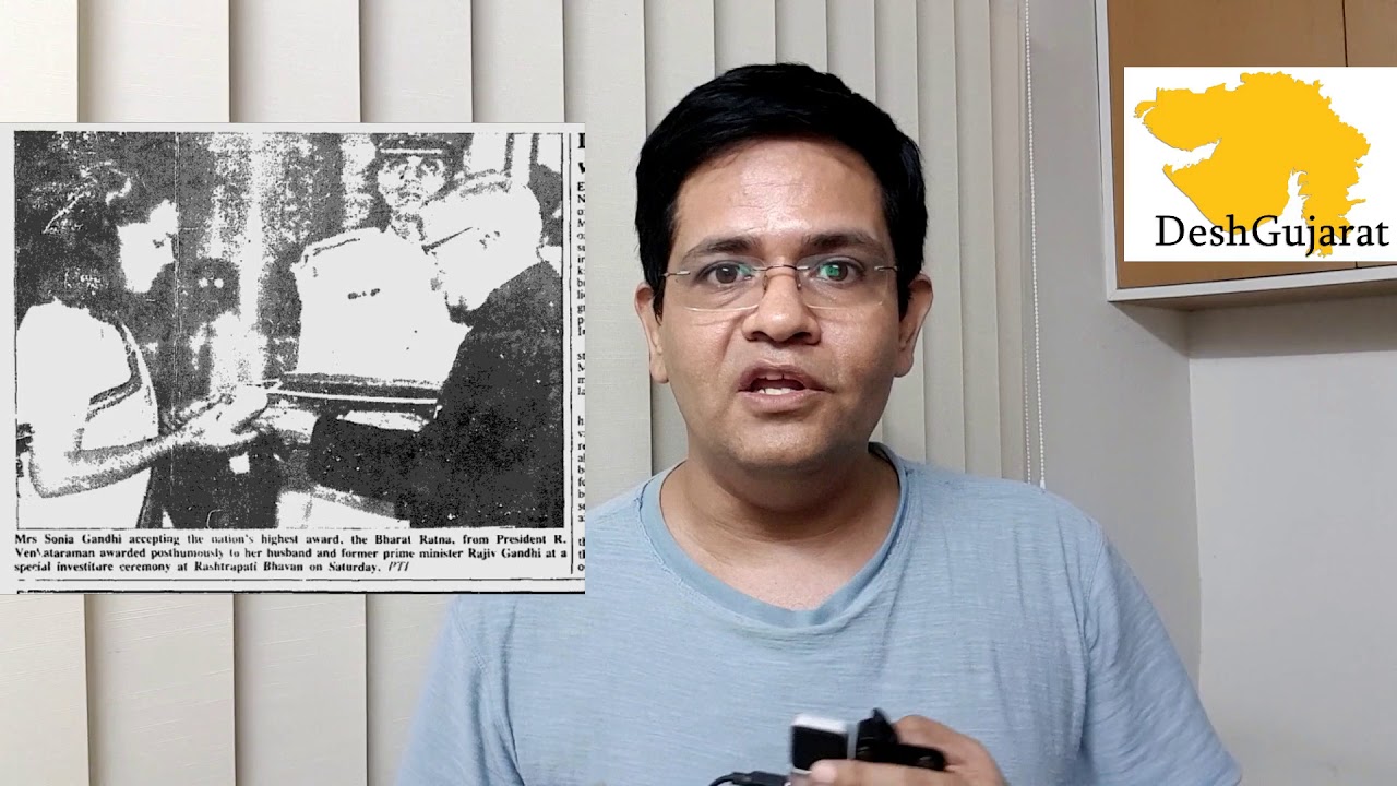 When Sardar Patel was chosen for Bharat Ratna 41 years after his death ...