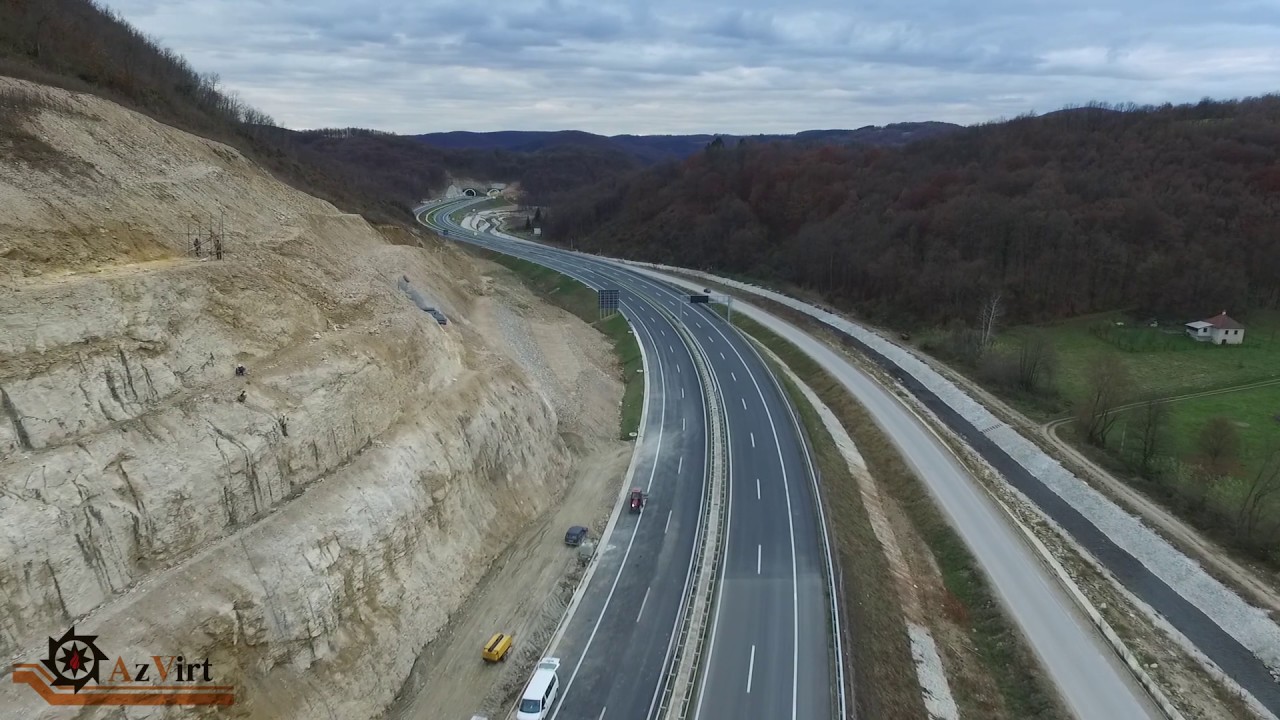 E 763 magistral yolunun tikintisi: Belqrad – Juzni Jadran, Serbia ...