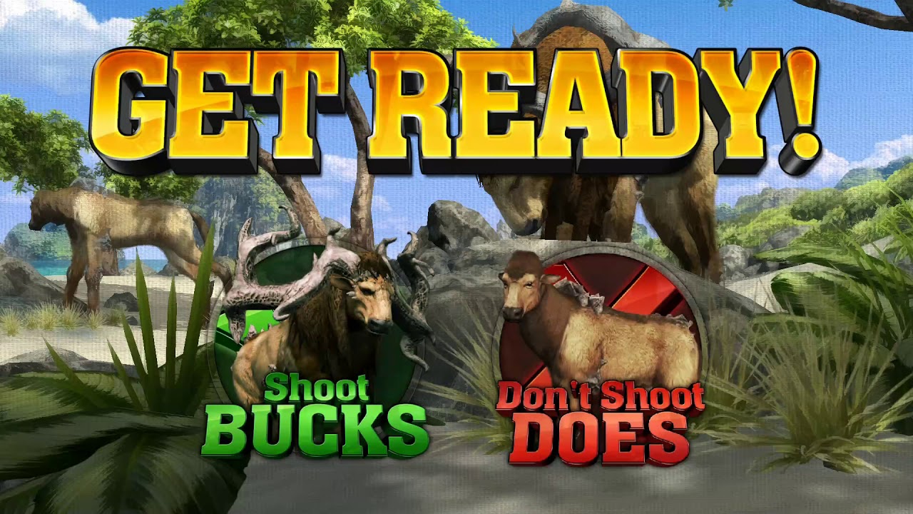 Buckzilla First Trek (Big Buck Wild Arcade, Raw Thrills) - YouTube