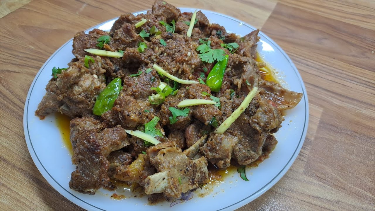 Kali Mirch Mutton Karahi | Black Pepper Mutton Karahi | Dawat Special ...