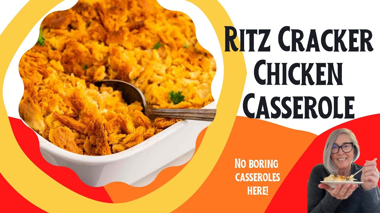 Ritz Chicken Casserole | Cheesy, Crunchy & So Easy! - YouTube