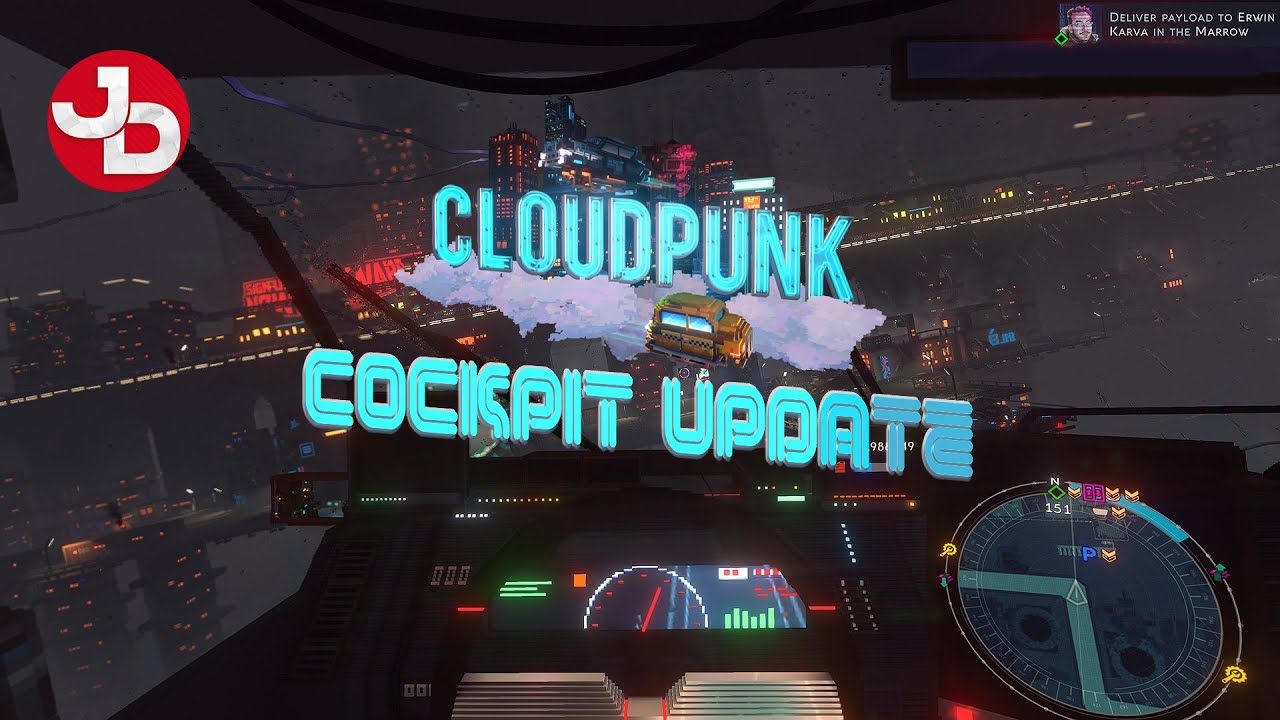Cloudpunk with New First Person Perspective 1440p 60fps - YouTube