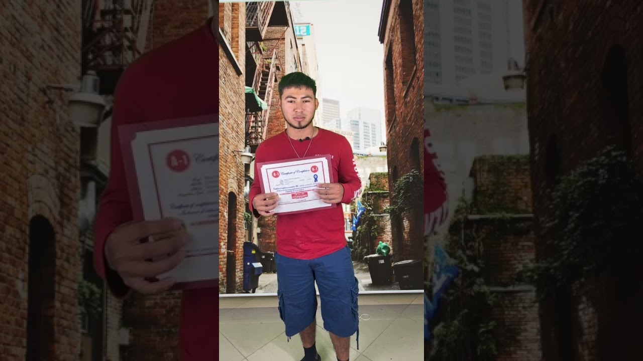 CDL student Pass truck driving training - YouTube