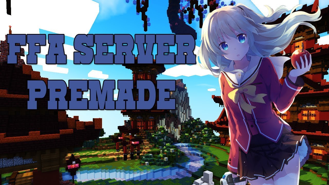 Minecraft FFA PREMADE SERVER DOWNLOAD - YouTube