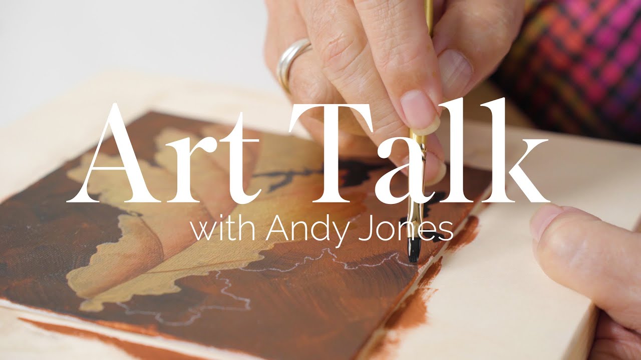 Golden Fall Leaf - Art Talk with Andy Jones - YouTube