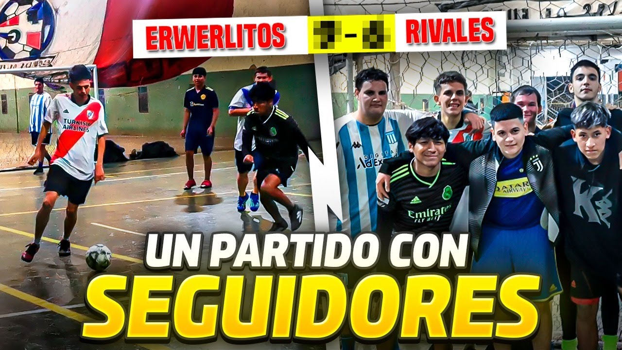 Fui a Jugar Un Partido De Futbol Con Seguidores... - YouTube