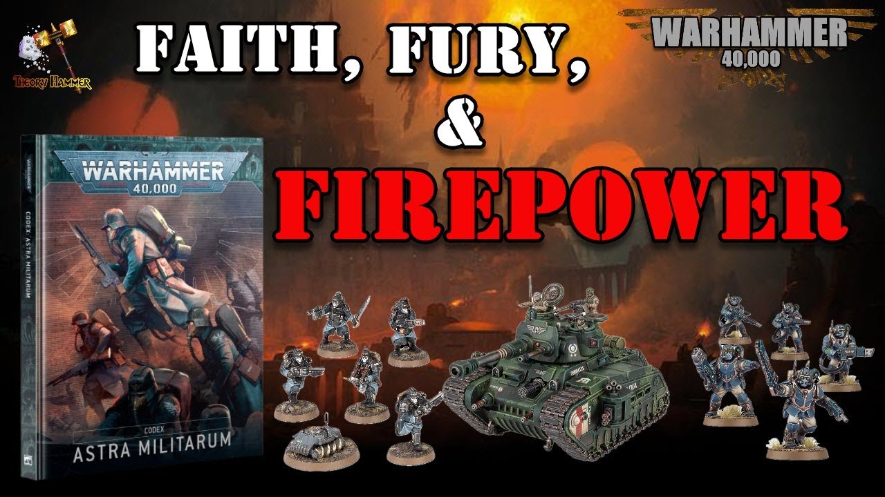 Infinite Bullets - Warhammer 40k 10th Ed Astra Militarum CODEX REVIEW ...