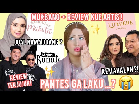 MUKBANG + REVIEW  RESTORAN KUE ARTIS , YOUTUBER , SELEBGRAM ! PANTES GA LAKU ???  ( PART 1)
