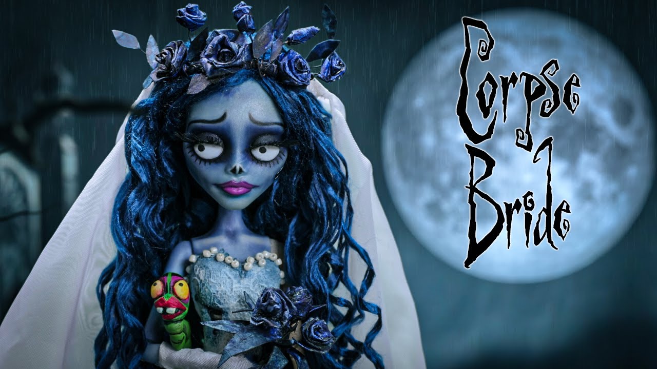 CUSTOM OOAK CORPSE BRIDE MONSTER HIGH DOLL- Tim Burton / Halloween ...