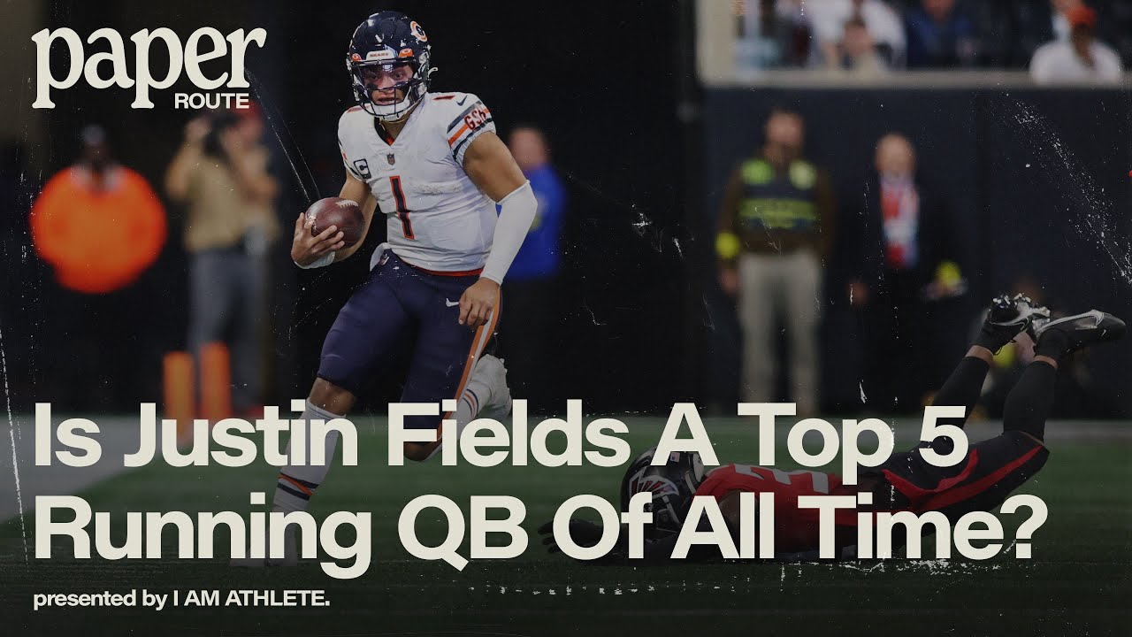 Justin Fields = Top 5 Running QB Of All-Time? | PAPER ROUTE - YouTube
