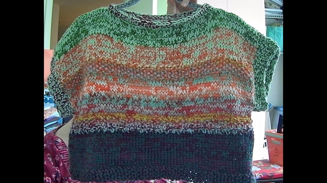 Finished Knitted Sweater and Coin Purses!! - YouTube