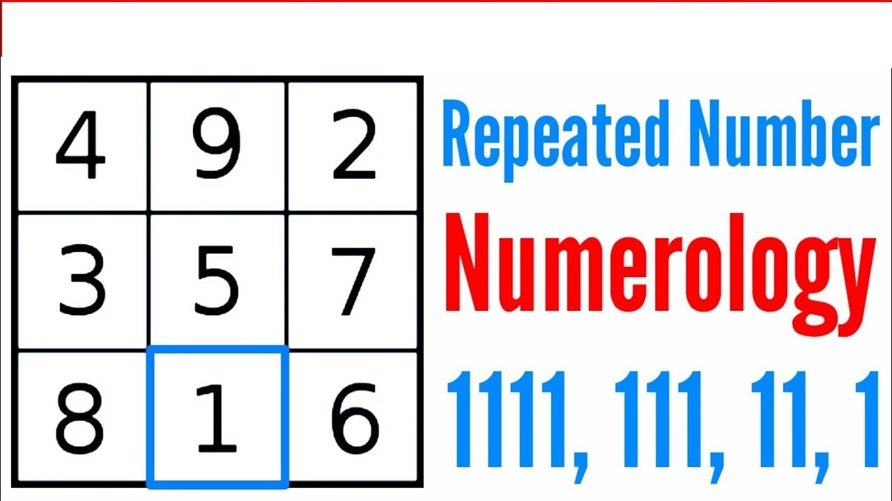 MAGIC OF REPAETED NUMBER 1| क्या आपके DOB में नंबर 1 बार बार आता है ...