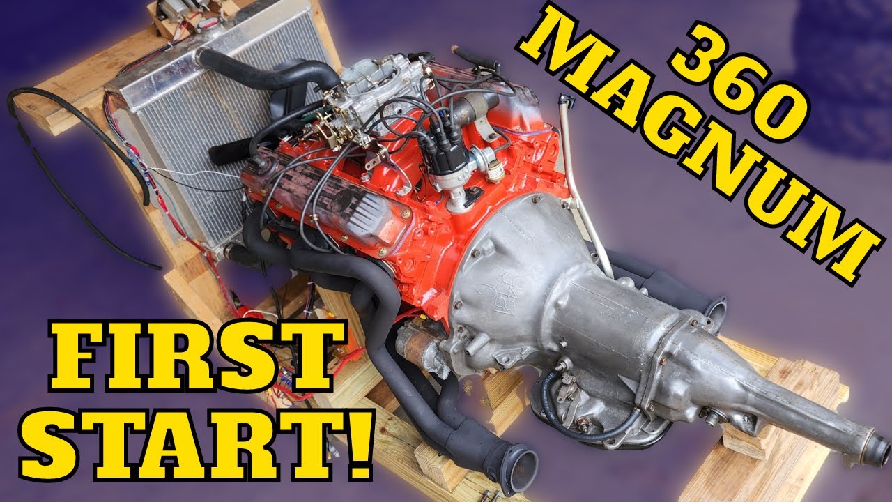 360 Magnum Tested On Run Stand For The First Time - YouTube