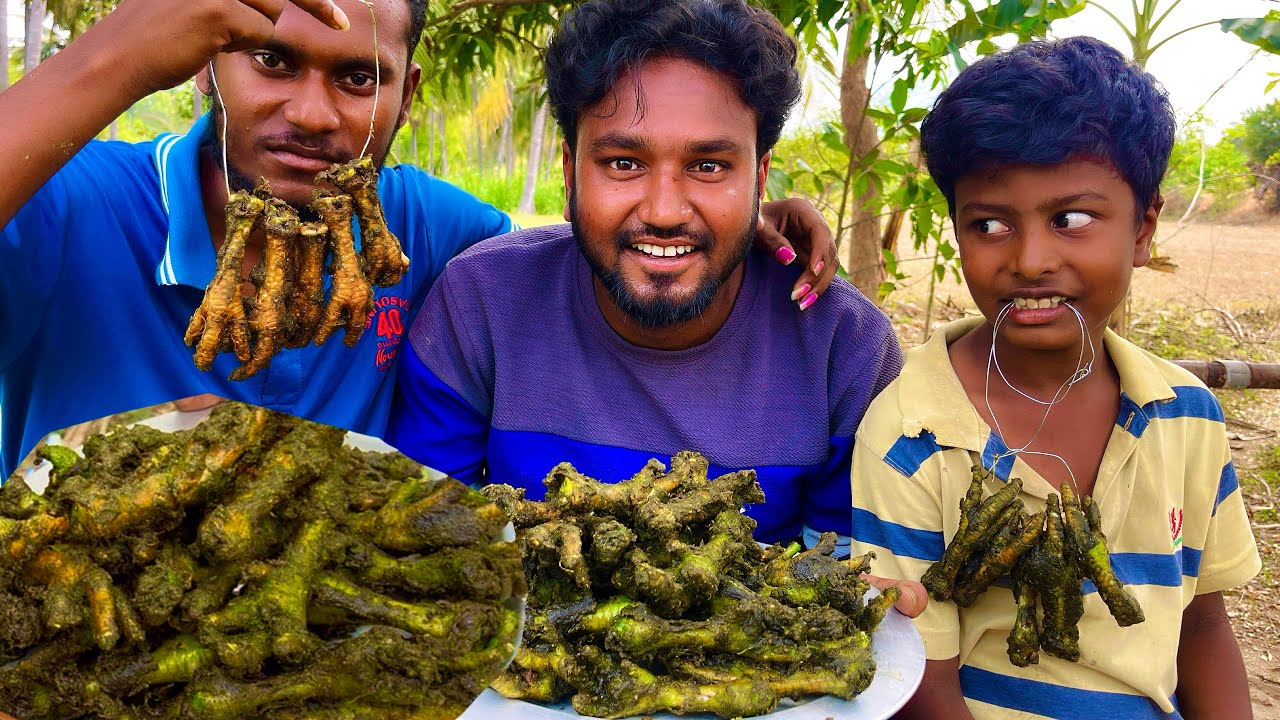 MINT CHICKEN LEG PAKODA🔥🥵COOKING IN VILLAGE 🏝️ - YouTube